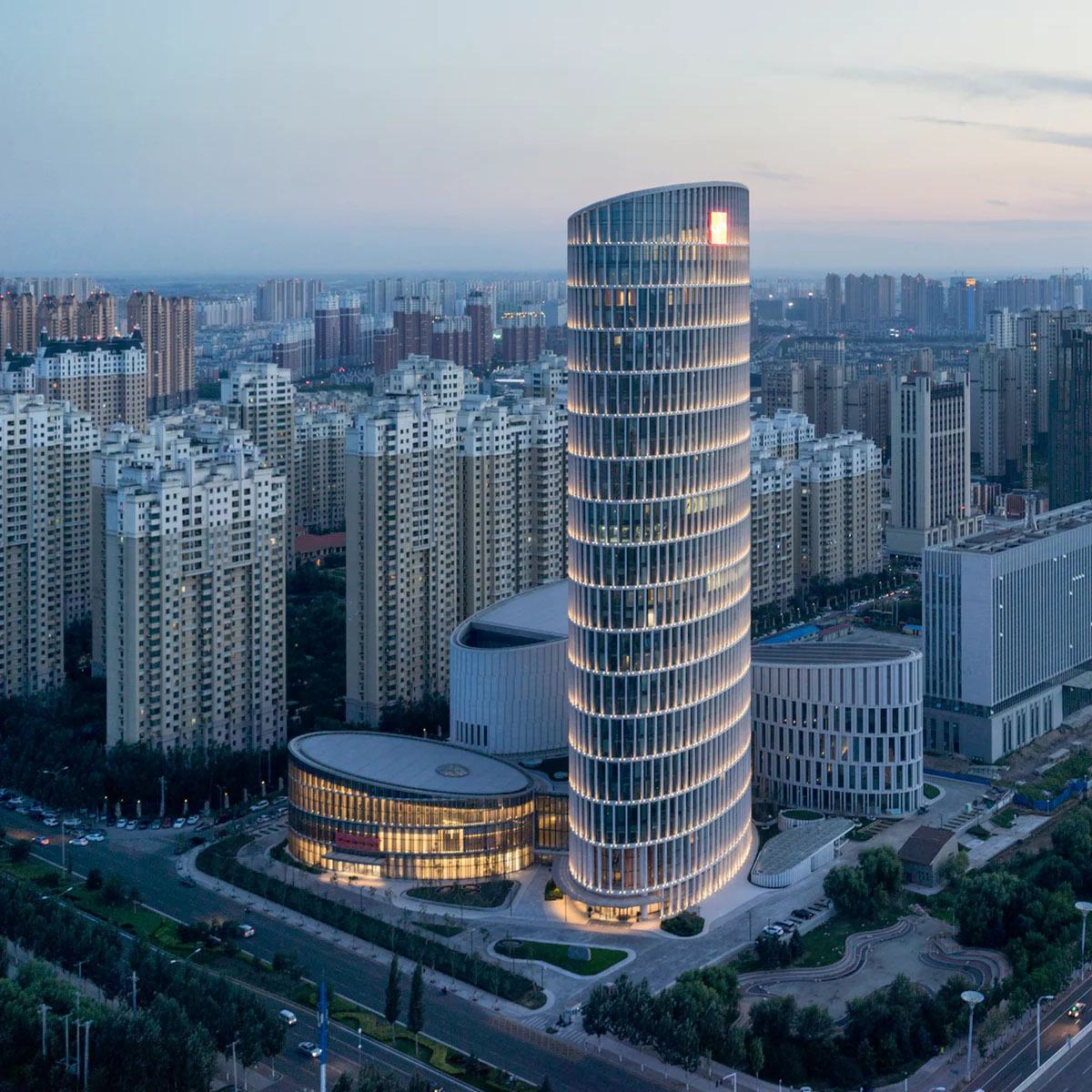 Harbin Bank Headquarters - 品素品设计