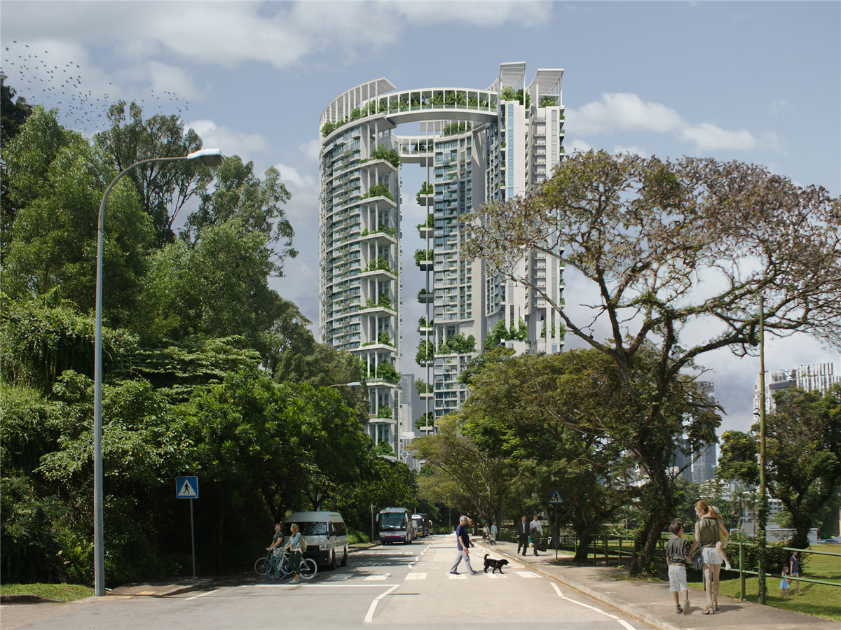 新加坡One Pearl Bank | Serie Architects - 品素品设计