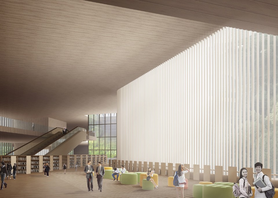 Shanghai Library Pudong Branch - 品素品设计