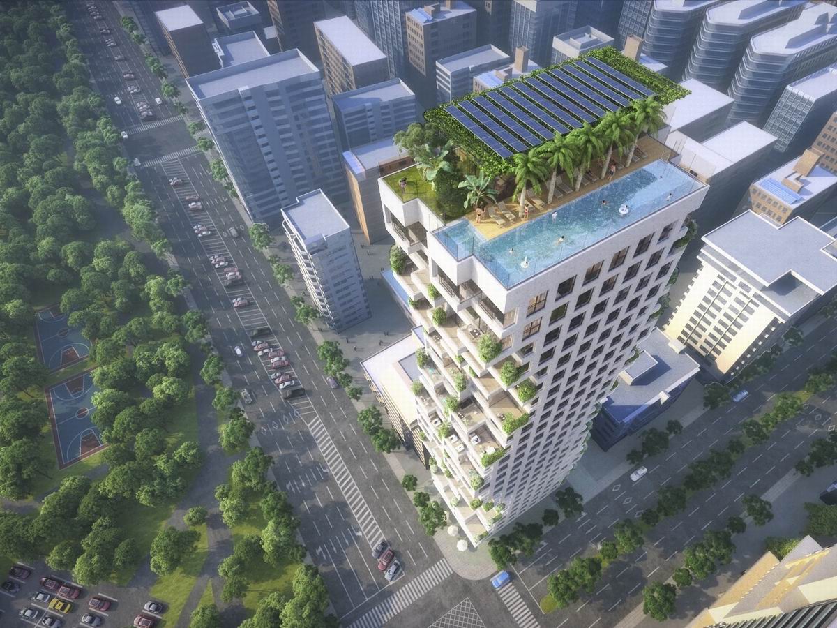 Qorner Tower | Safdie Architects - 品素品设计