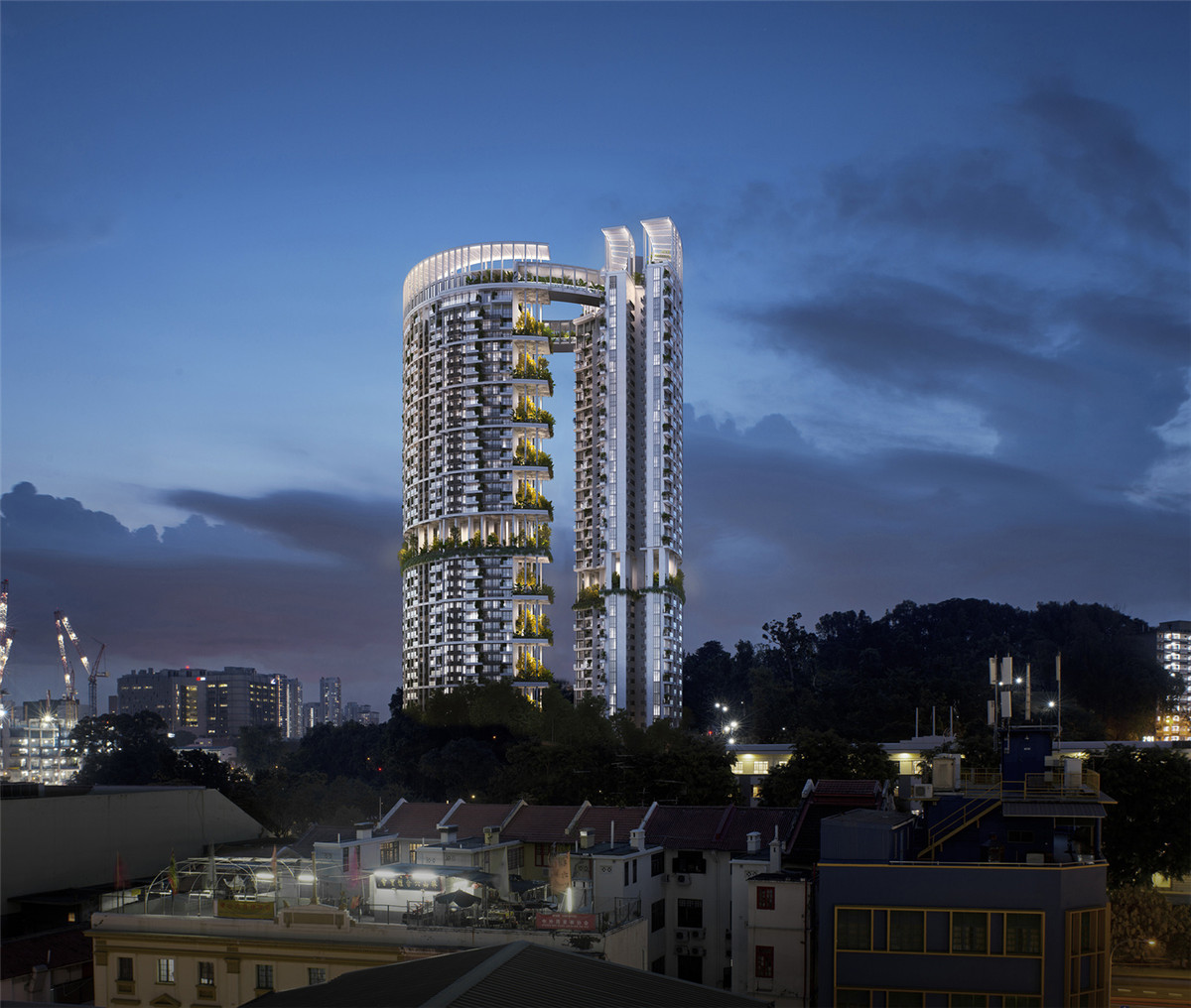 新加坡One Pearl Bank | Serie Architects - 品素品设计