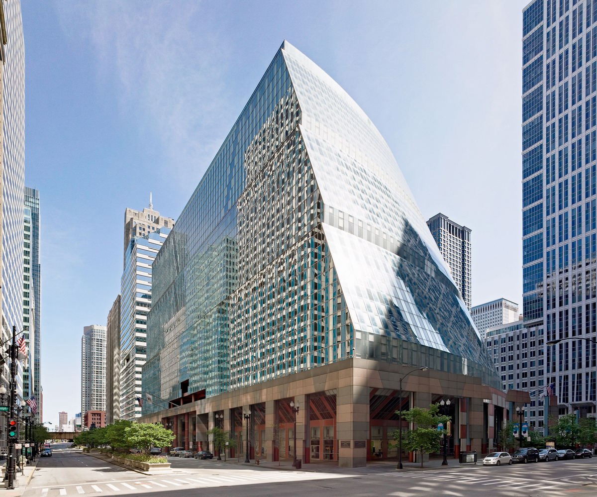 The State of Illinois Center by Architect Helmut Jahn - 品素品设计