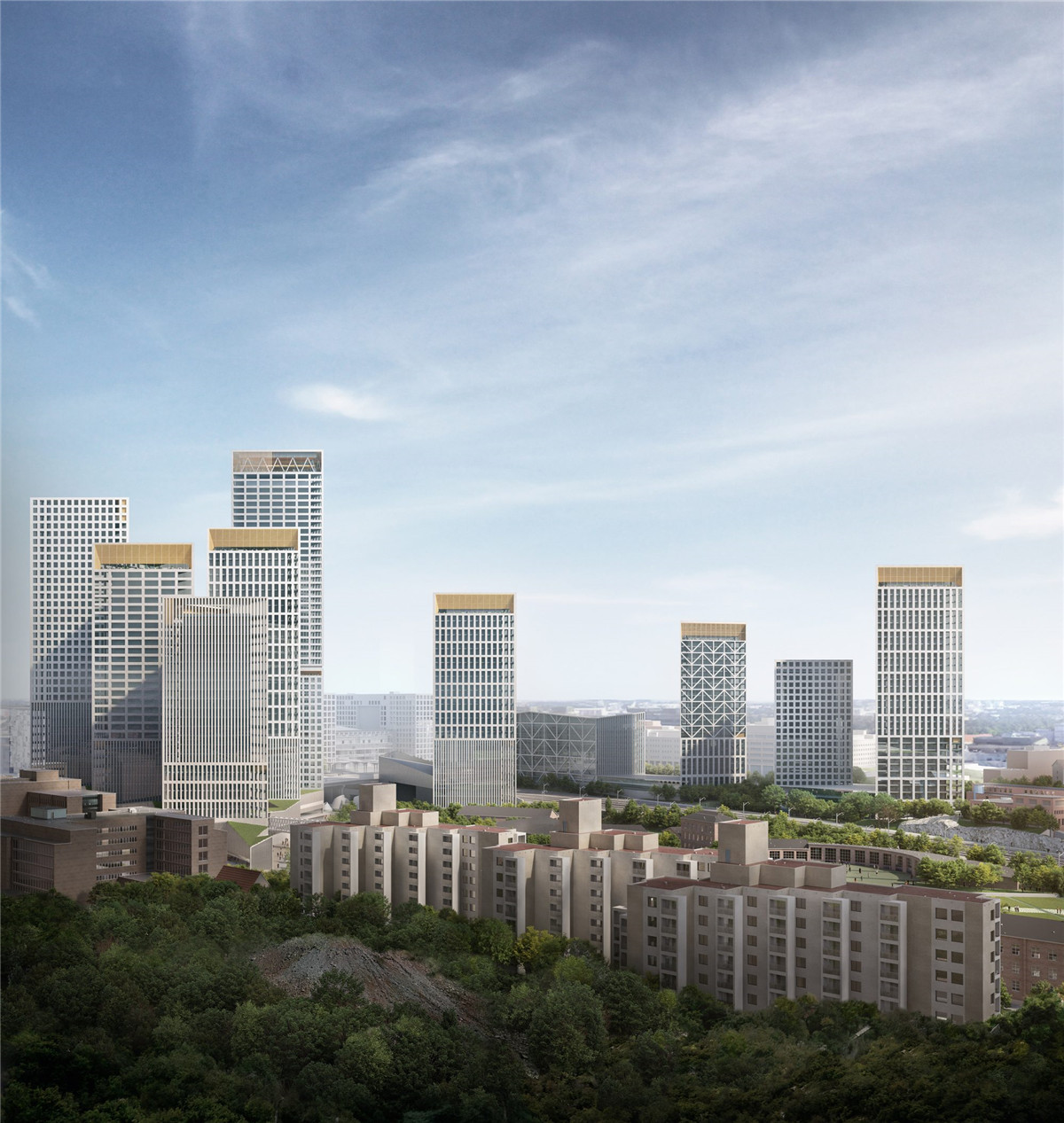 Trigoni, Helsinki High-Rise | Lahdelma & Mahlamäki - 品素品设计