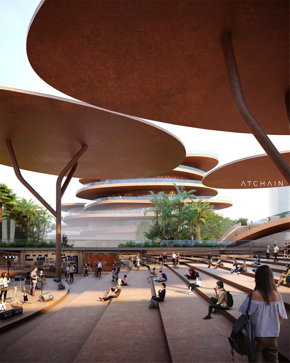 ATCHAIN 效果图一 - 品素品设计