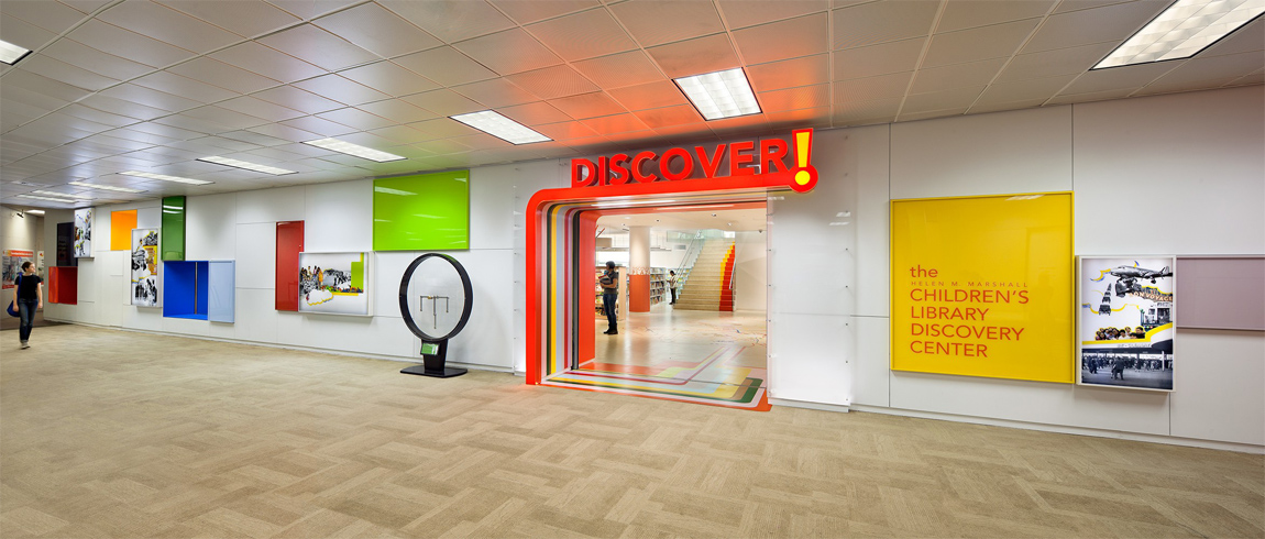 Queens Central Library, Children’s Library Discovery Center - 品素品设计