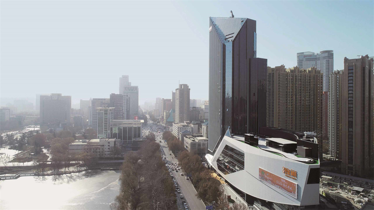 新源国际综合体「蜂巢」，石家庄 | Nikken Sekkei - 品素品设计