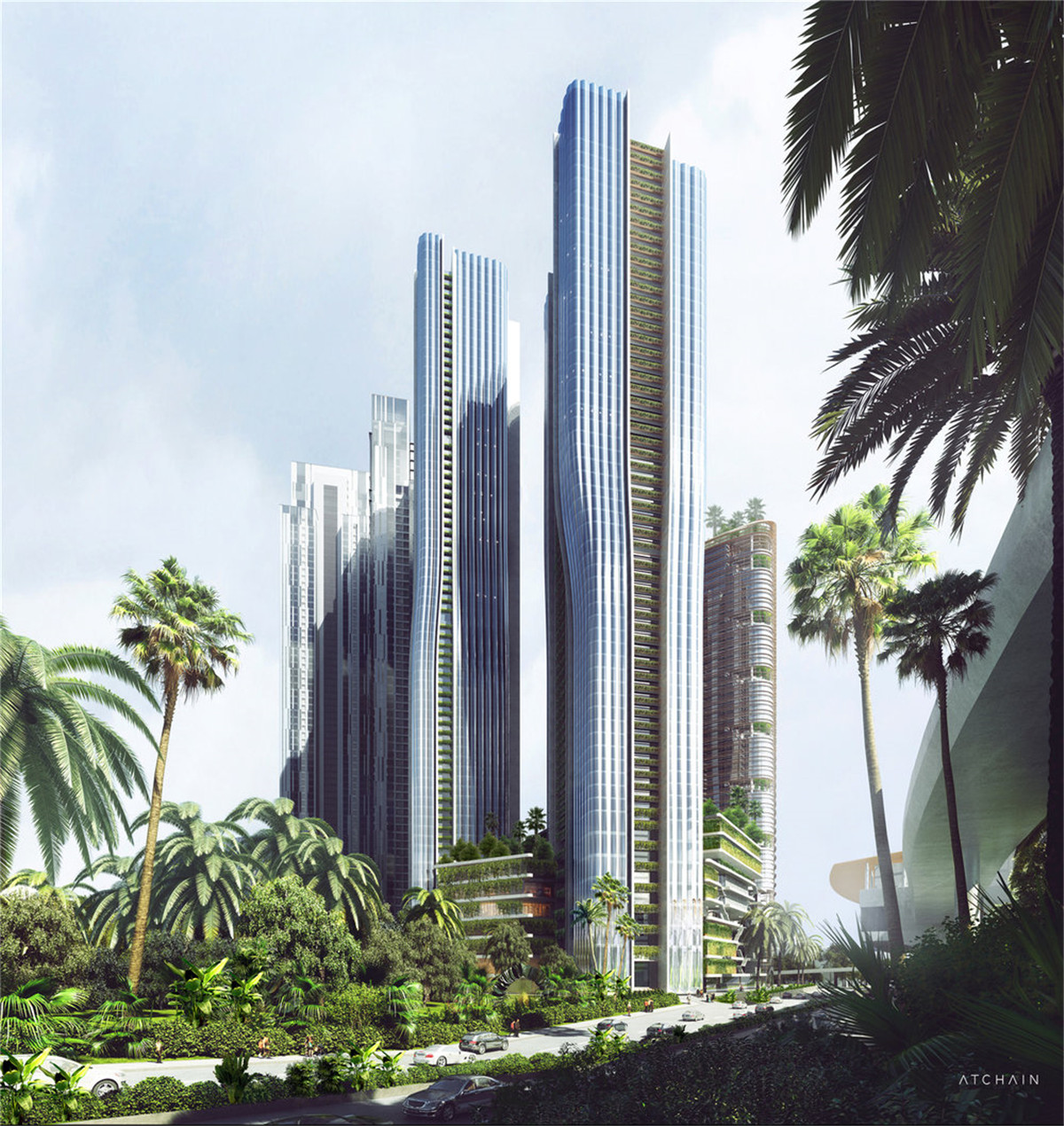 ATCHAIN 效果图二 - 品素品设计