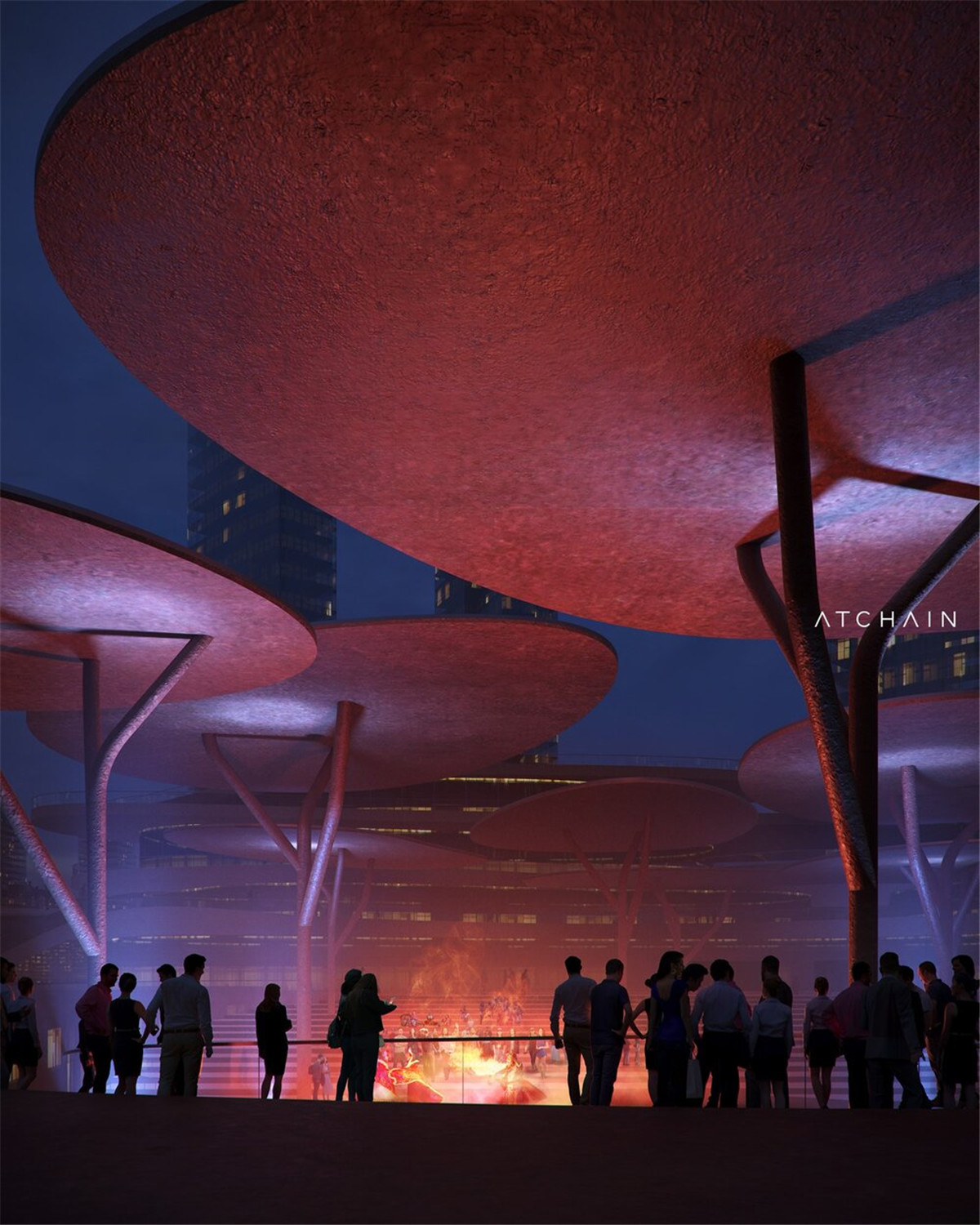 ATCHAIN 效果图一 - 品素品设计