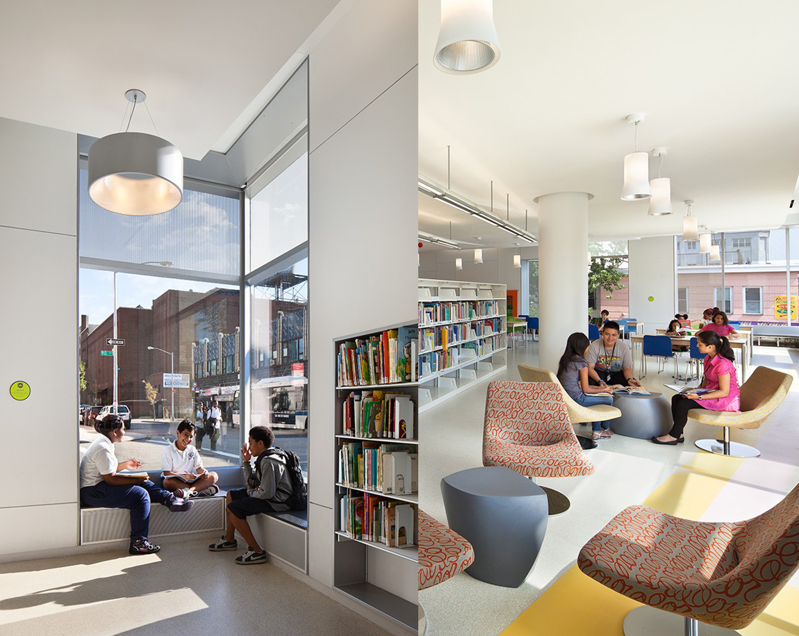 Queens Central Library, Children’s Library Discovery Center - 品素品设计