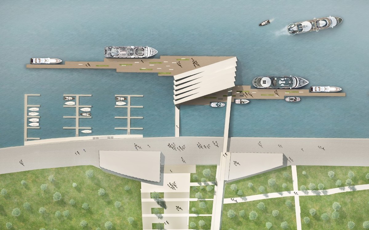 HAN RIVER TRANSPORTATION HUB - 品素品设计