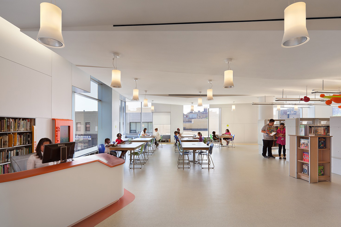 Queens Central Library, Children’s Library Discovery Center - 品素品设计